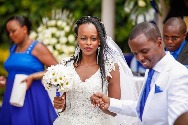 PHOTOS: Tim Njiru’s colourful wedding to Pamela Gatwiri