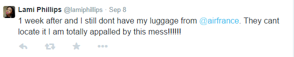 See why Lami Philips is very angry with Air France