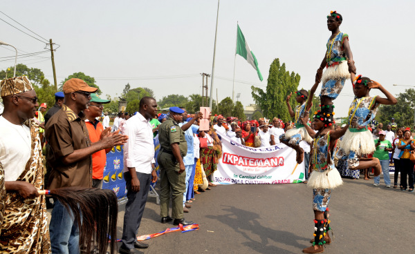 Over 40 troupes turn up for Calabar Festival's cultural parade