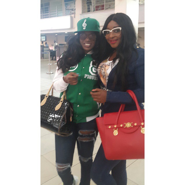 Annie Idibia, Ini Edo embrace urban street style