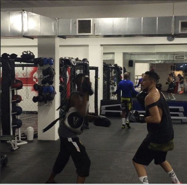 Photos: Rapper, AKA begins boxing training