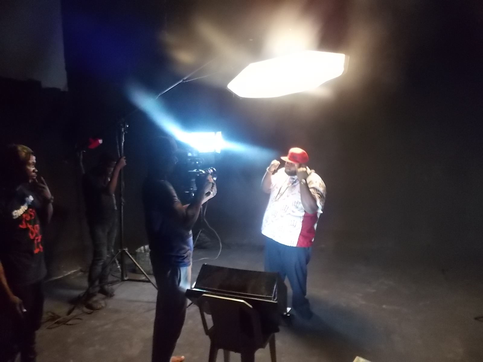BTS photos from Big Sheff's 'Category' video