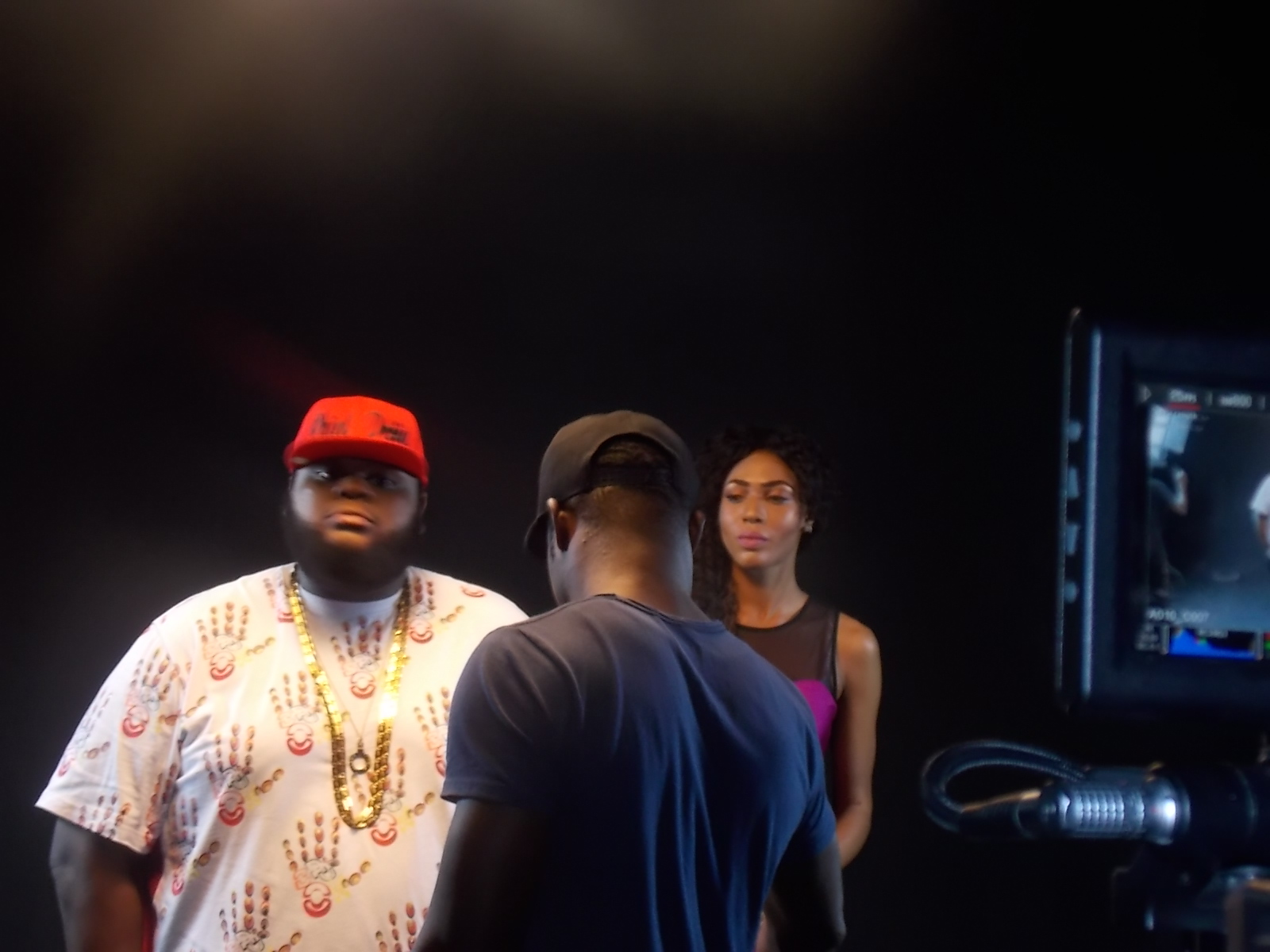 BTS photos from Big Sheff's 'Category' video