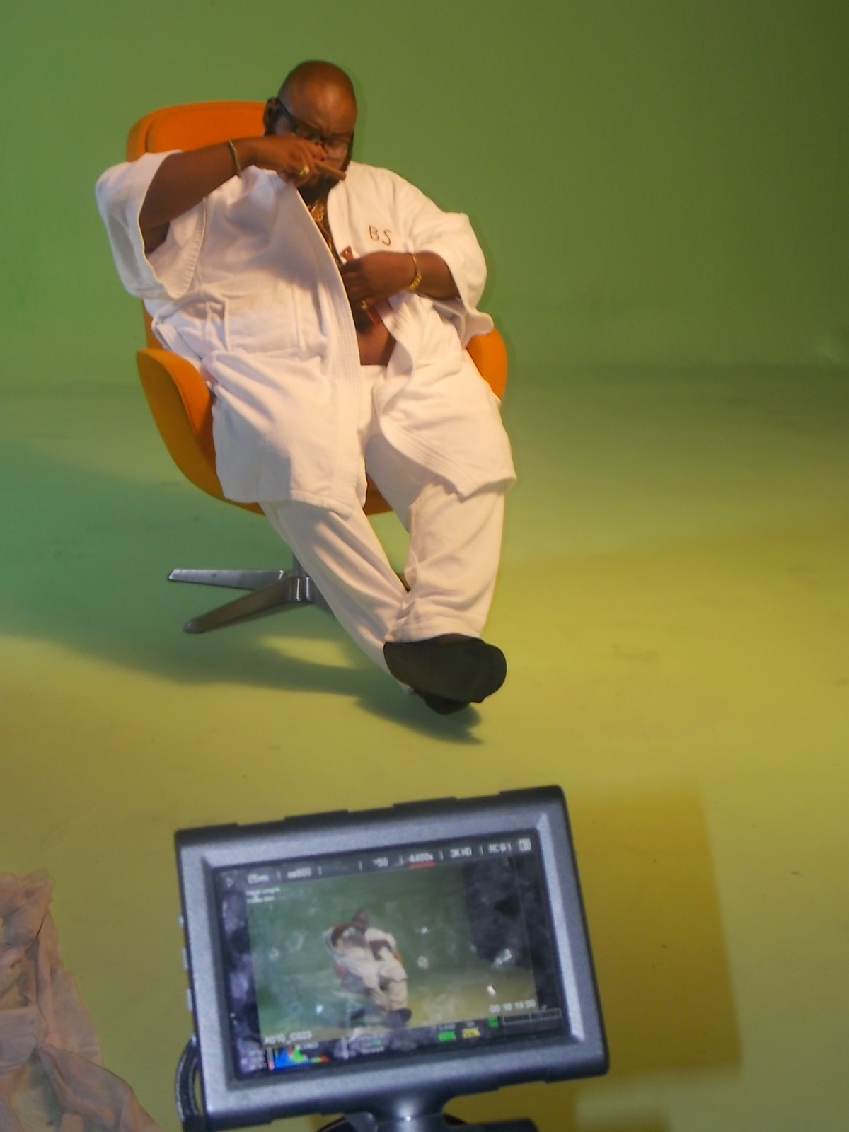 BTS photos from Big Sheff's 'Category' video