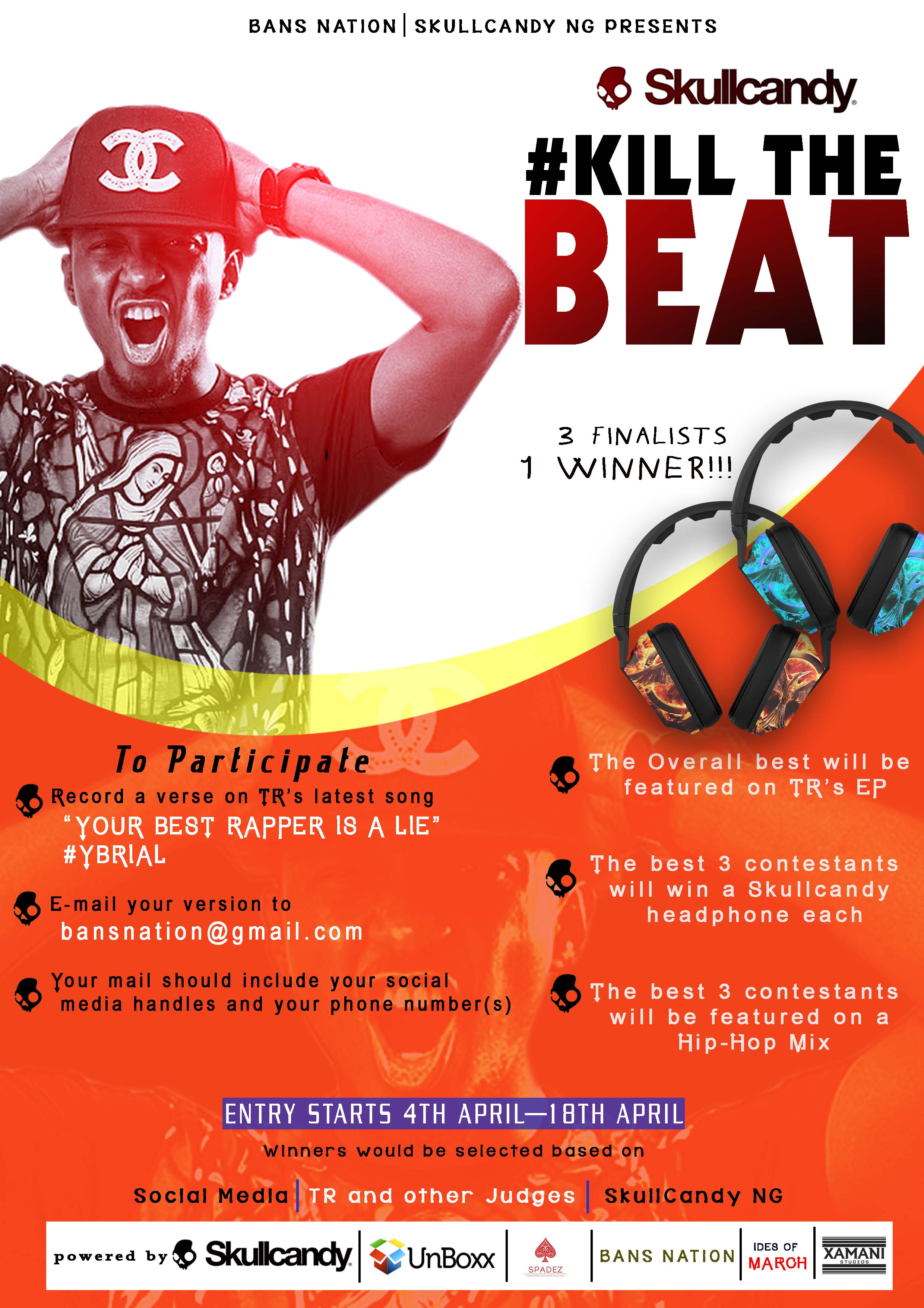T.R announces rap competition, 'Kill The Beat'