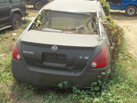Five years after, Dagrin's accident-ridden car abandoned in LASU over ...