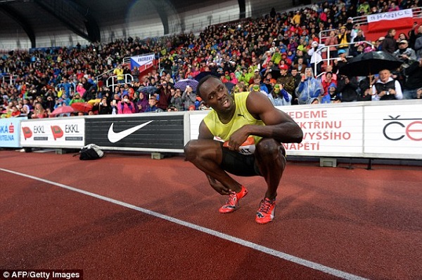 Usian Bolt wins first race in Europe this year