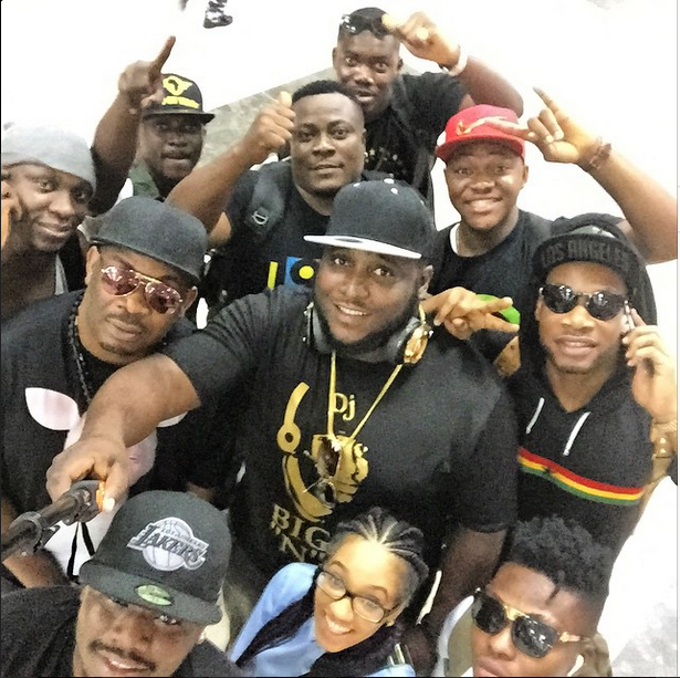 Photos: Don Jazzy leads the Mavins to Ghana