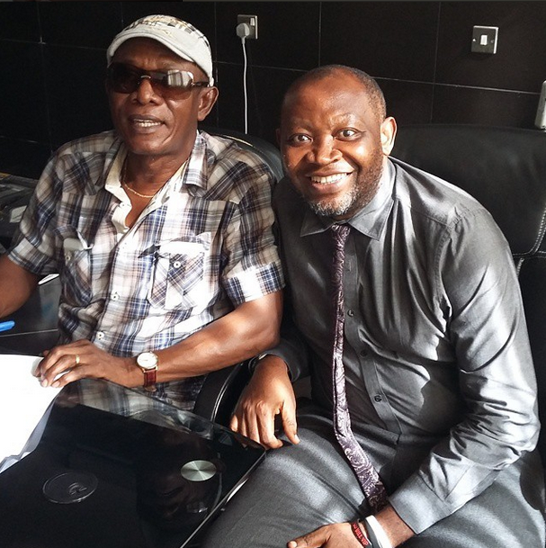 PHOTOS: Nollywood actor, Osuofia renews MTN contract