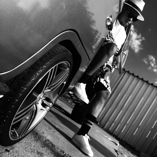 PHOTOS: Runtown shoots video for 'The Banger' in South Africa