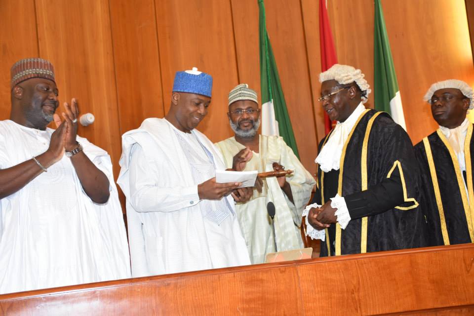 PHOTOS: Bukola Saraki and others at the inauguration of 8th National ...