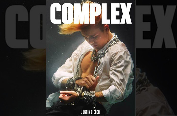 Justin Bieber covers October issue of Complex magazine
