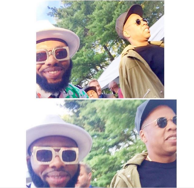 Swanky Jerry pictured with Jay Z, Usher, Ed Sheeran at New York Global ...