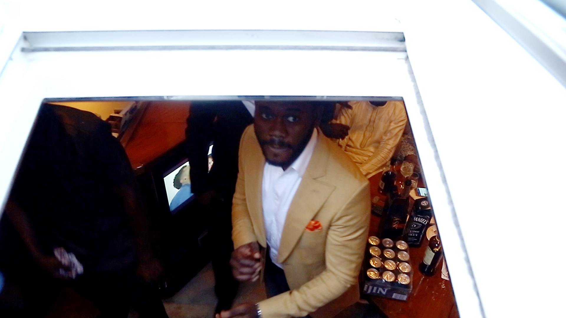 PHOTOS: Elvis Chuks premiers new TV series 'Royal Castle' on a Yatch