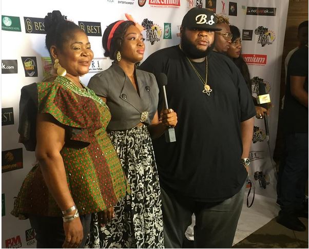 Salawa Abeni and her rapper son, Big Sheff perform together at Felabration