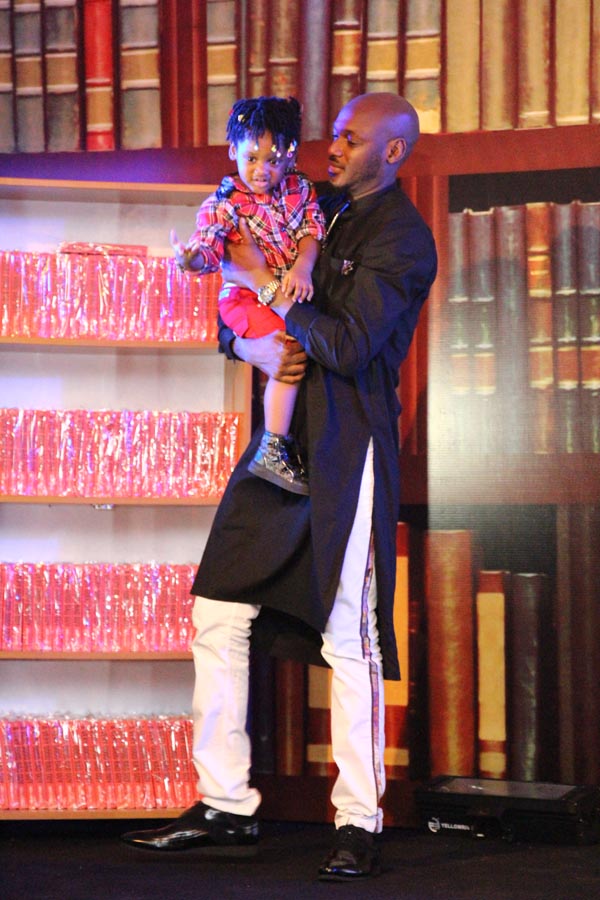 2face who? Little Olivia Idibia steals the show at 2face biography launch
