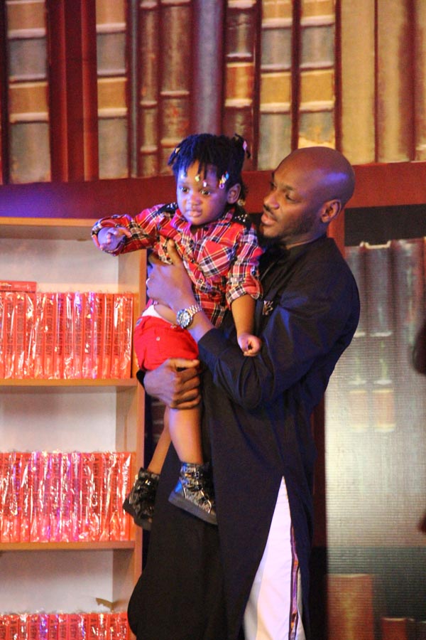 2face who? Little Olivia Idibia steals the show at 2face biography launch