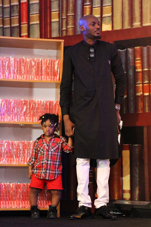2face who? Little Olivia Idibia steals the show at 2face biography launch
