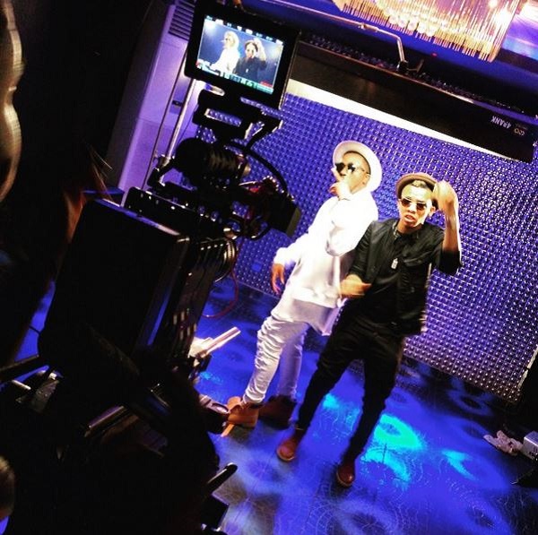 BTS Photos: Ice Prince Shoots 'Boss' Video