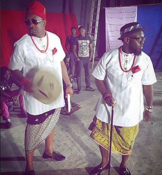 PHOTOS: Timaya and Don Jazzy shoot video for 'I Concur'