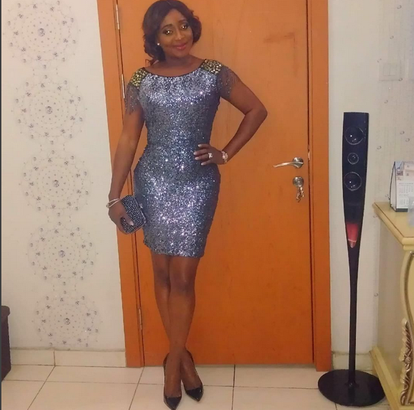 PHOTO: Check out Ini Edo's outfit to her club opening tonight