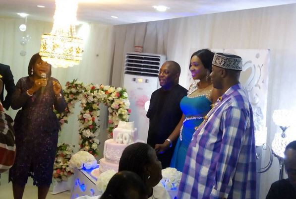 Rotimi Amaechi, Tee A and Owen Gee turn up as Basorge Tariah hosts wife ...