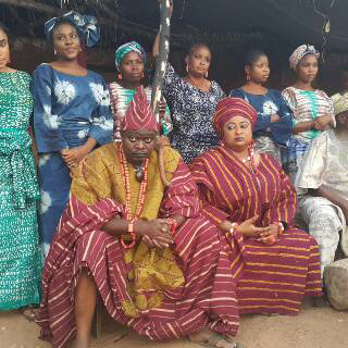 PHOTOS: Ronke Oshodi Oke shoots new movie, Osun Sengese