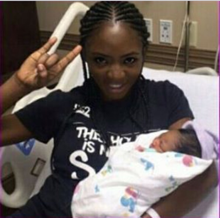 Nollywood actress, Ivie Okujaye shares photos of her new baby!