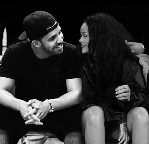 Drake puts Rihanna's name up in the clouds in best PDA ever