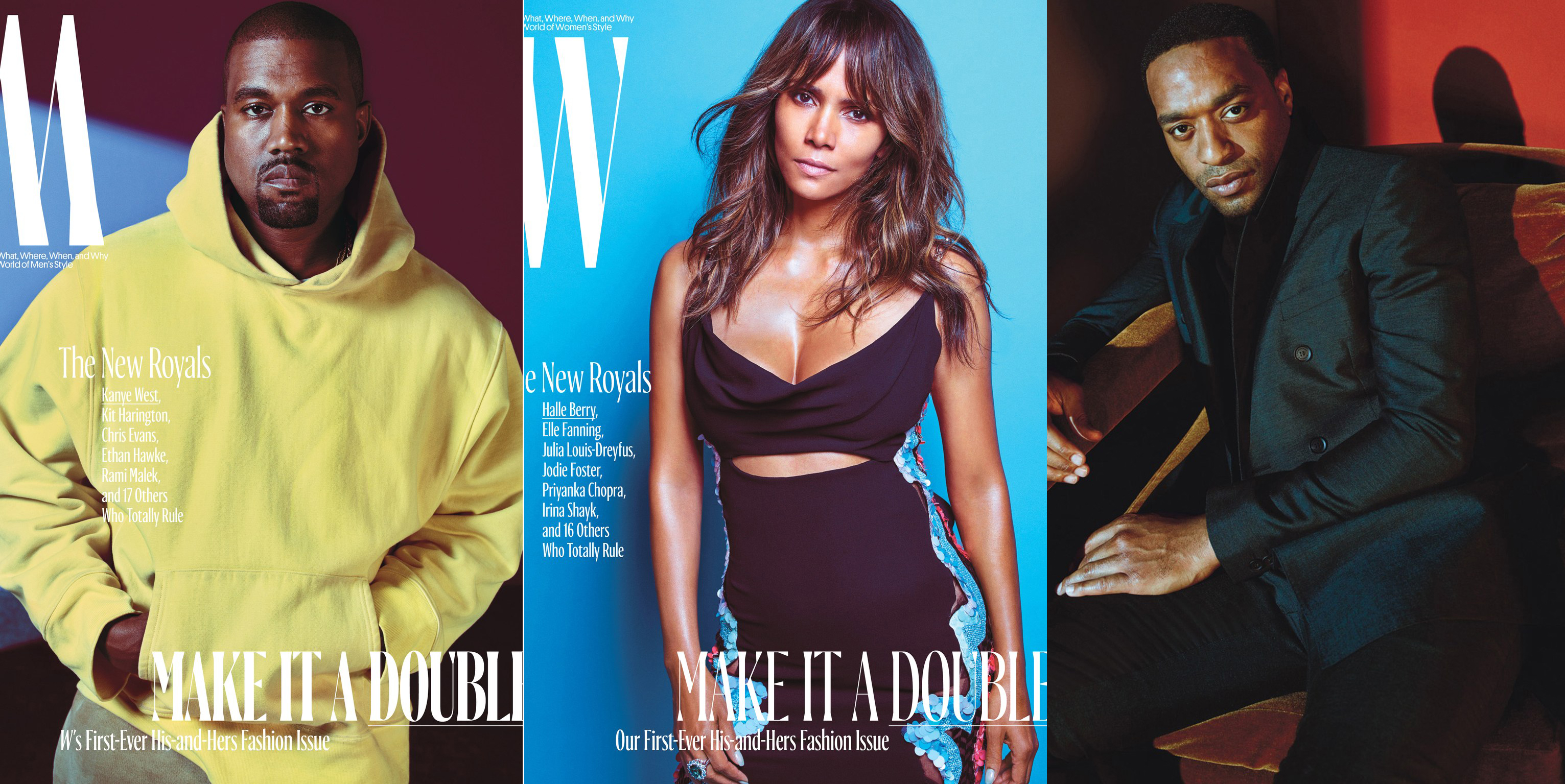 Chiwetel Ejiofor listed with Kanye West, Halle Berry and others as W ...