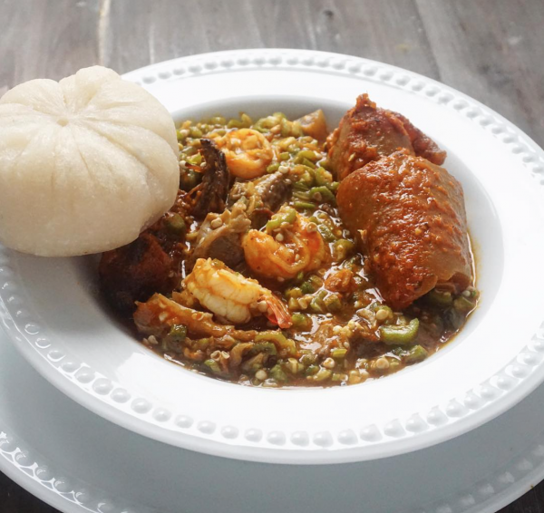 10 beautiful photos of Eba and soup that will give all food lovers life