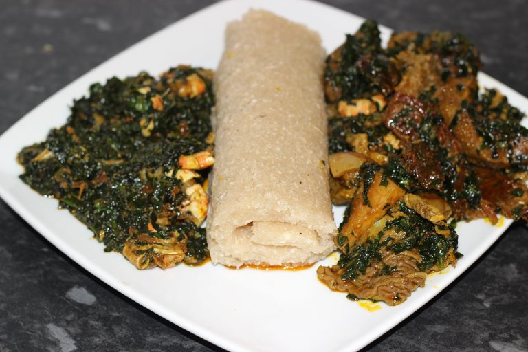 10 beautiful photos of Eba and soup that will give all food lovers life ...