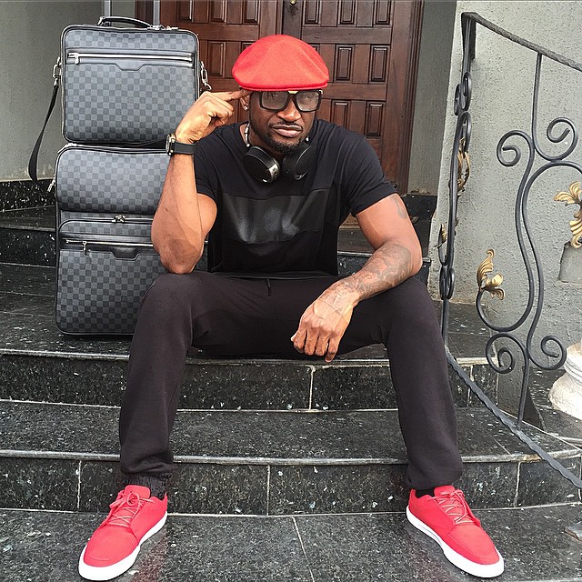 15 times Peter Okoye and his son, Cameron passed as twins