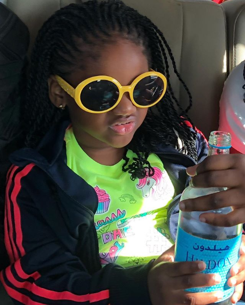 2Baba and Annie Idibia's Second Daughter, Olivia Is 4 Today