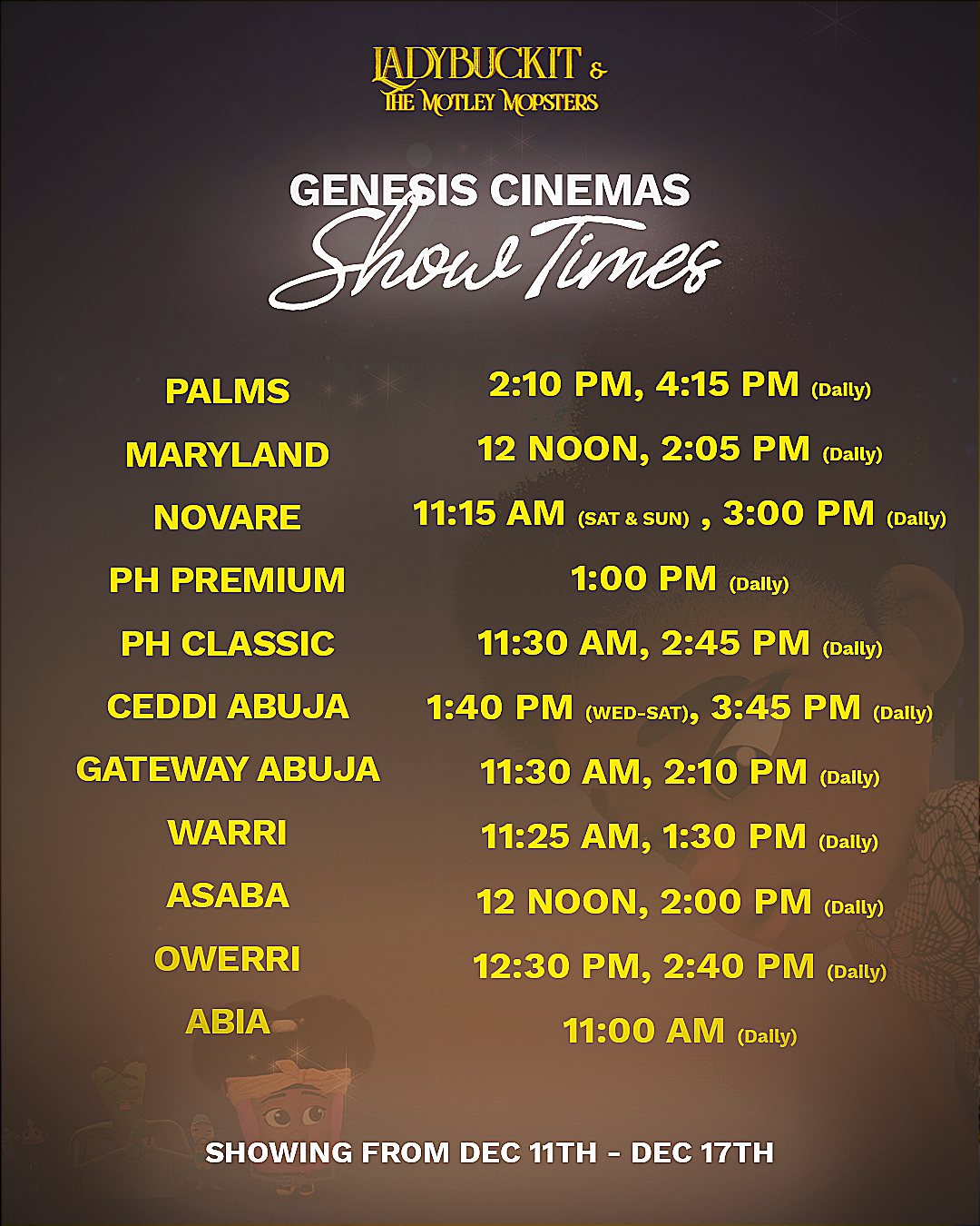 Ladybuckit and the Motley Mopsters Premieres Today! Here Are The ...